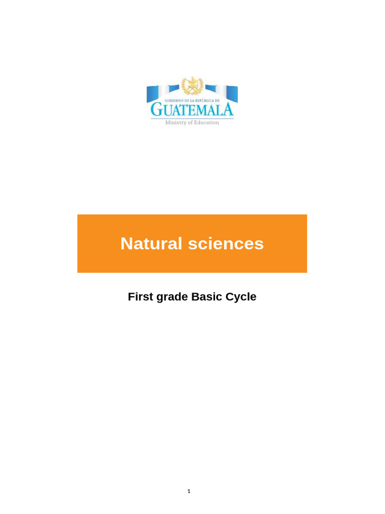 Updated Natural Sciences Curriculum Guide | PDF | Cell (Biology ...