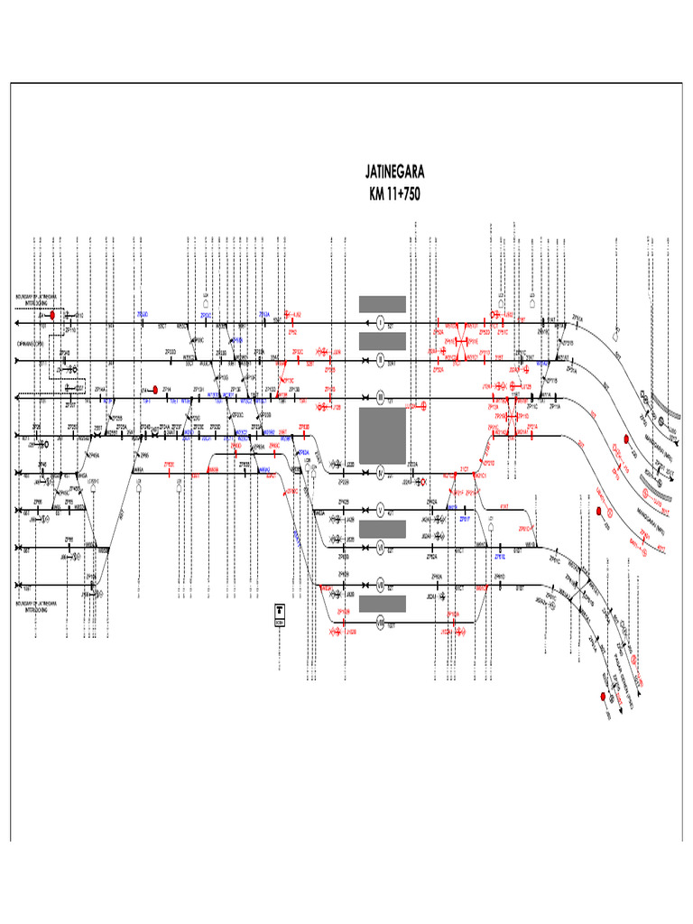Layout Stasiun Jatinegara SO4 | PDF
