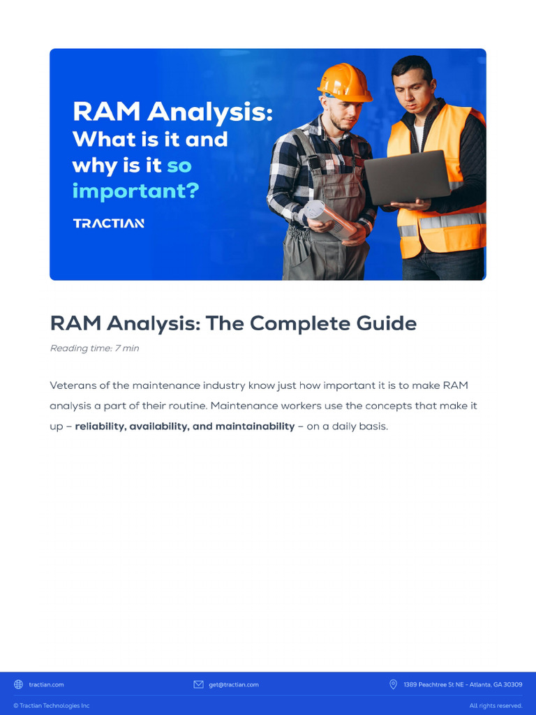 RAM Analysis - The Complete Guide | PDF