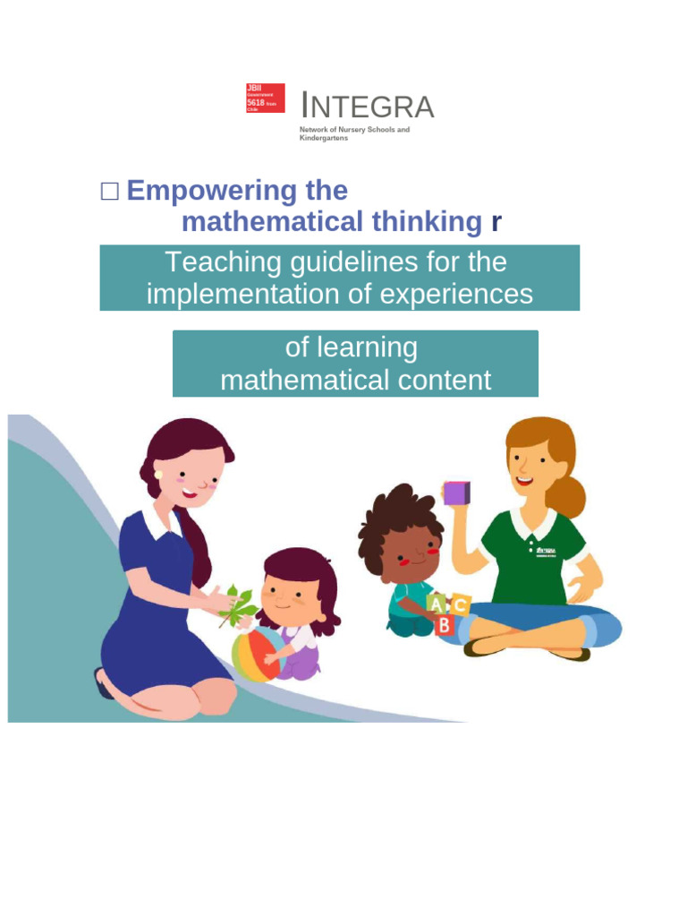 Early Math Guide for Educators | PDF | Learning | Knowledge