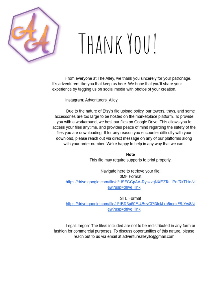 ThankYou-TindersTower | PDF