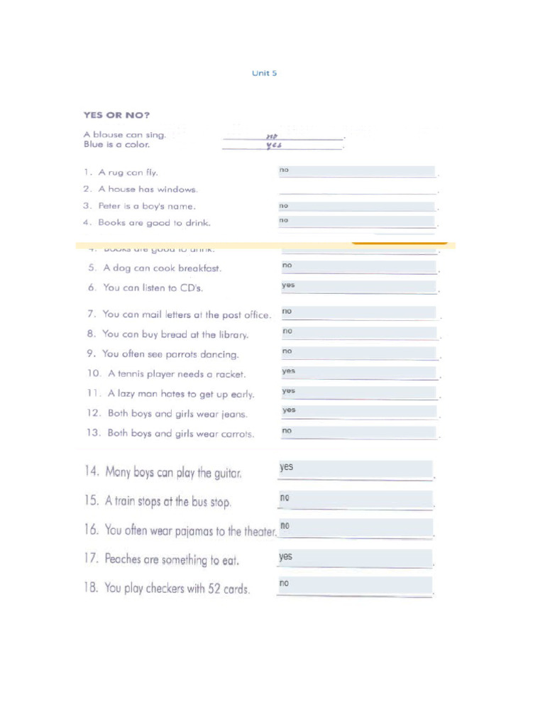 Wordbook Unit 5 | PDF