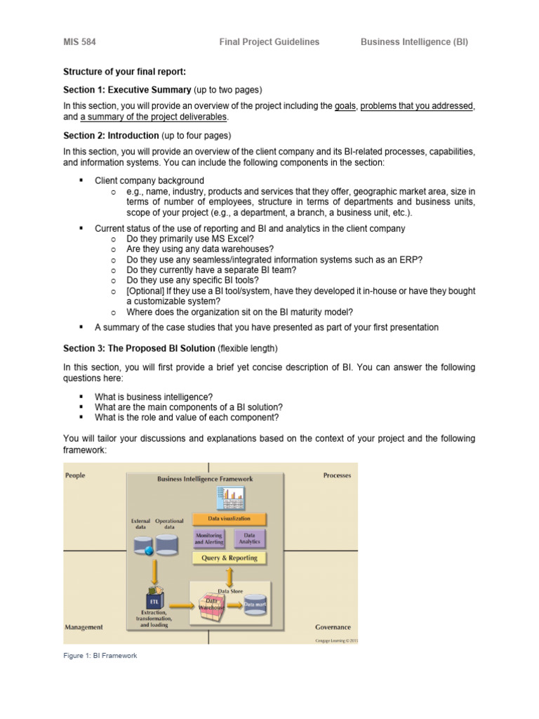 Final Project Guidelines | PDF | Analytics | Use Case
