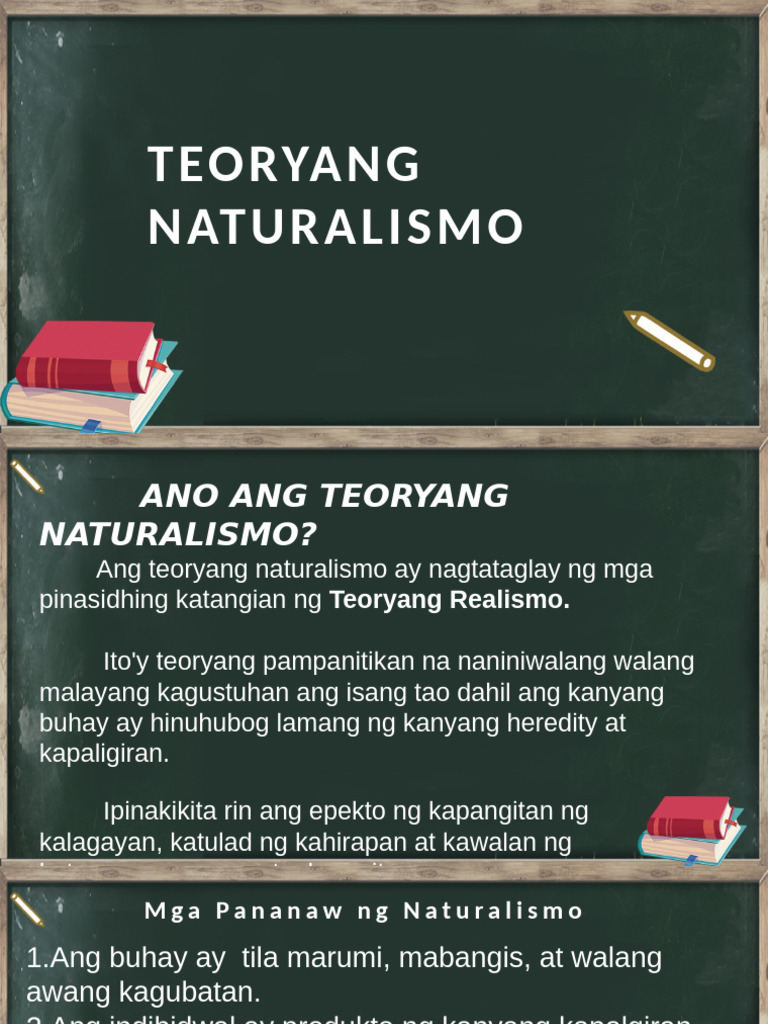 Teoryang Naturalismo | PDF