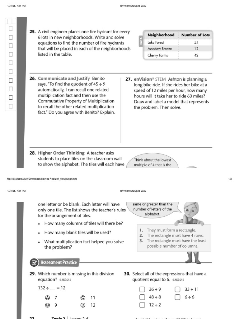 EnVision Drawpad 2020 Overview | PDF