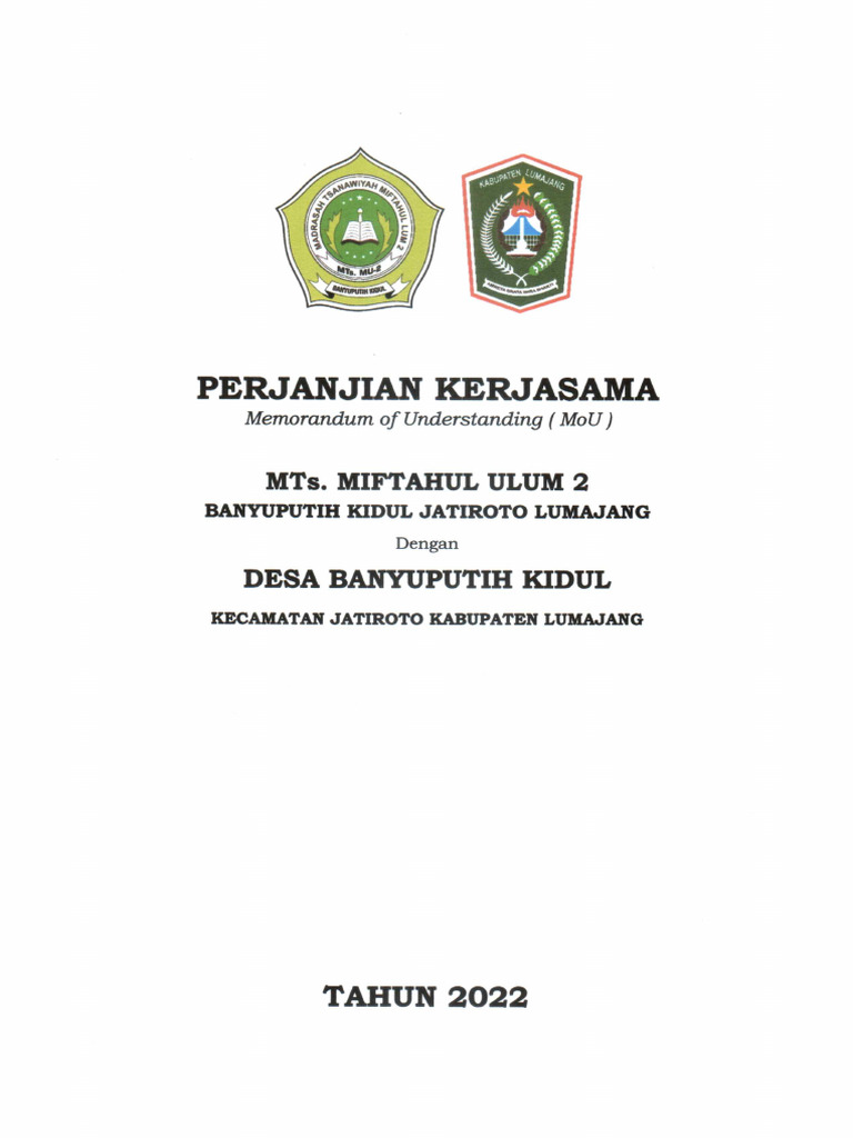 MoU MTS2 | PDF