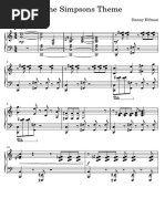 The Simpsons Theme Sheet Music | PDF