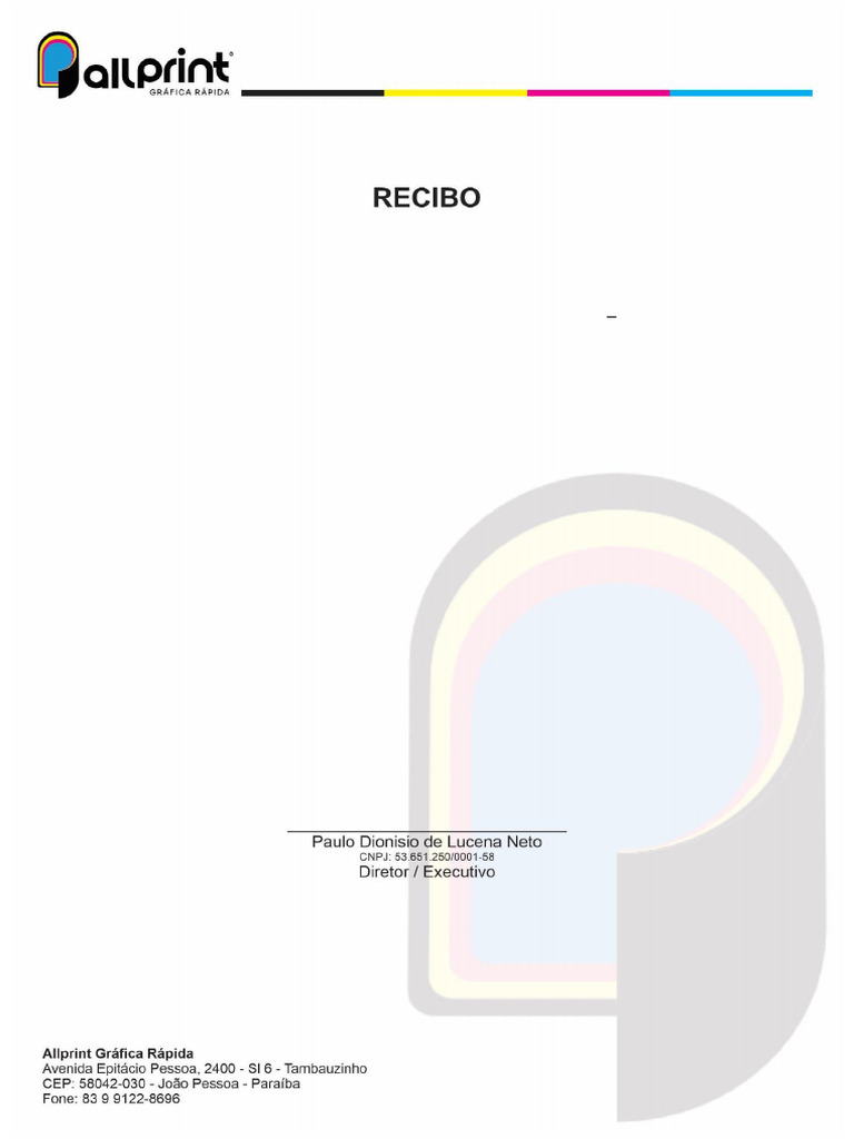 Recibo All Print - Drogasil | PDF