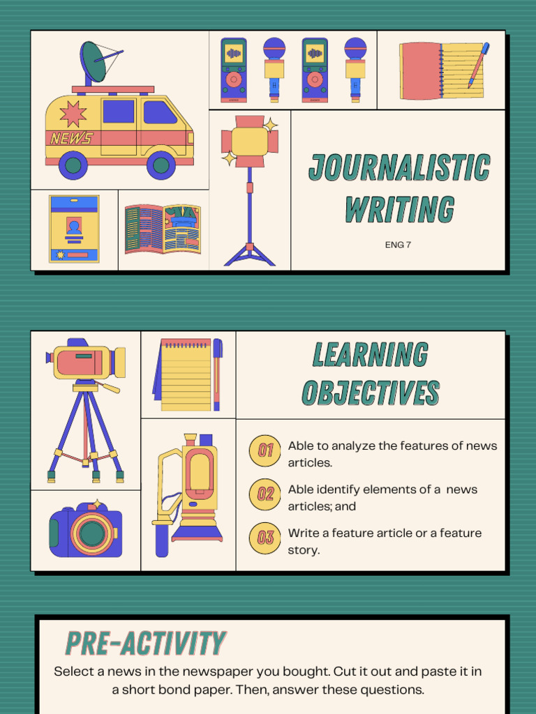 Journalistic Writing | PDF | Journalism | News