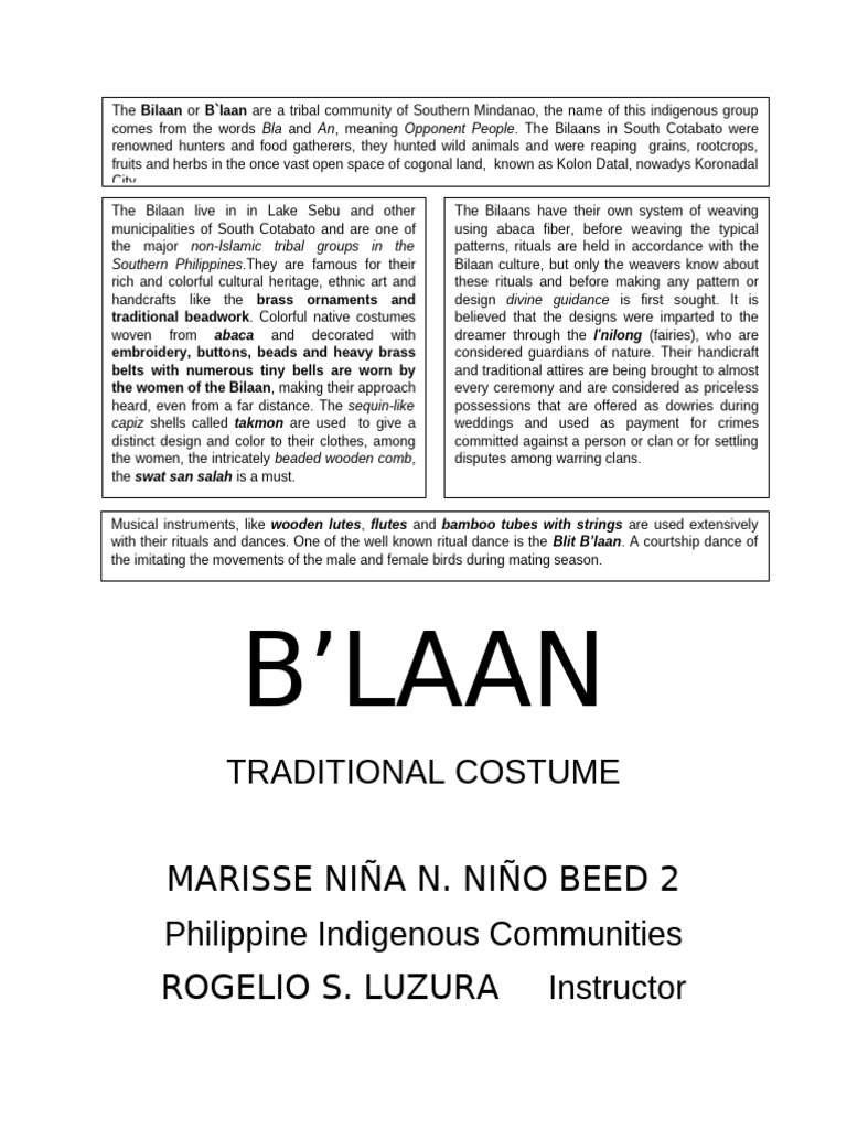 B'LAAN | PDF
