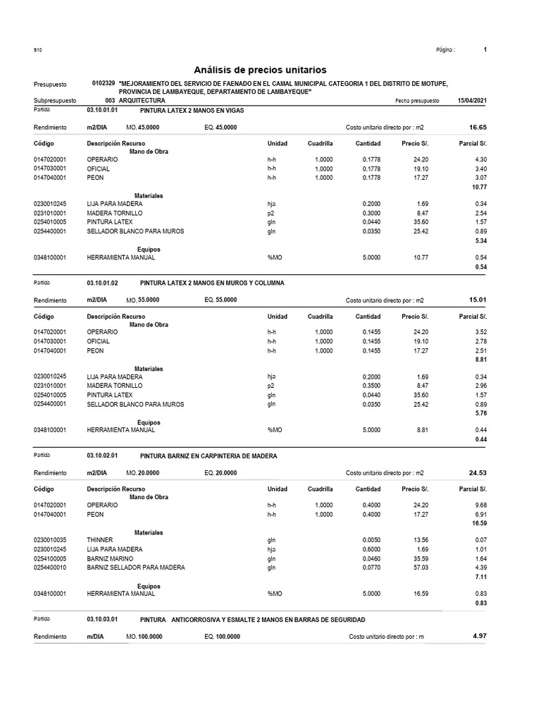 Apu Arquitectura | PDF | Materiales | Cemento
