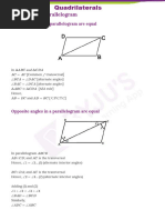 Quadrilaterals Class 9 Notes With Important Questions | PDF | Rectangle ...