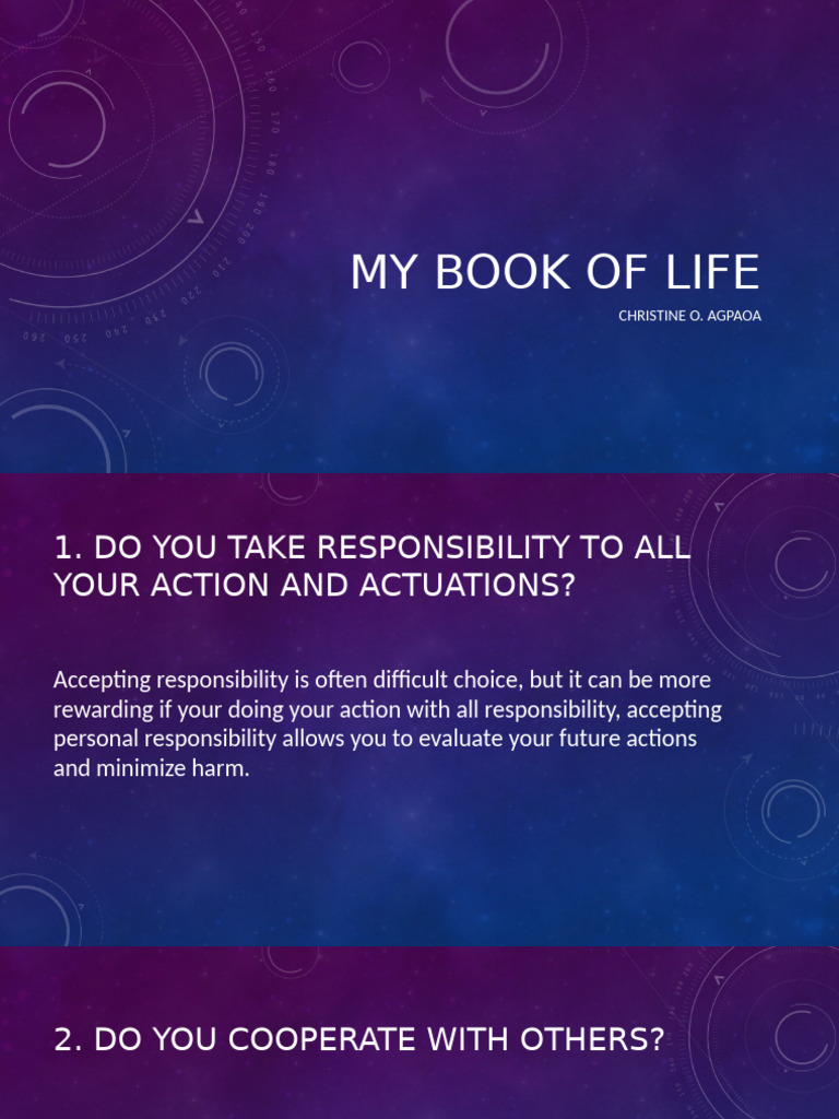 My Book of Life | PDF