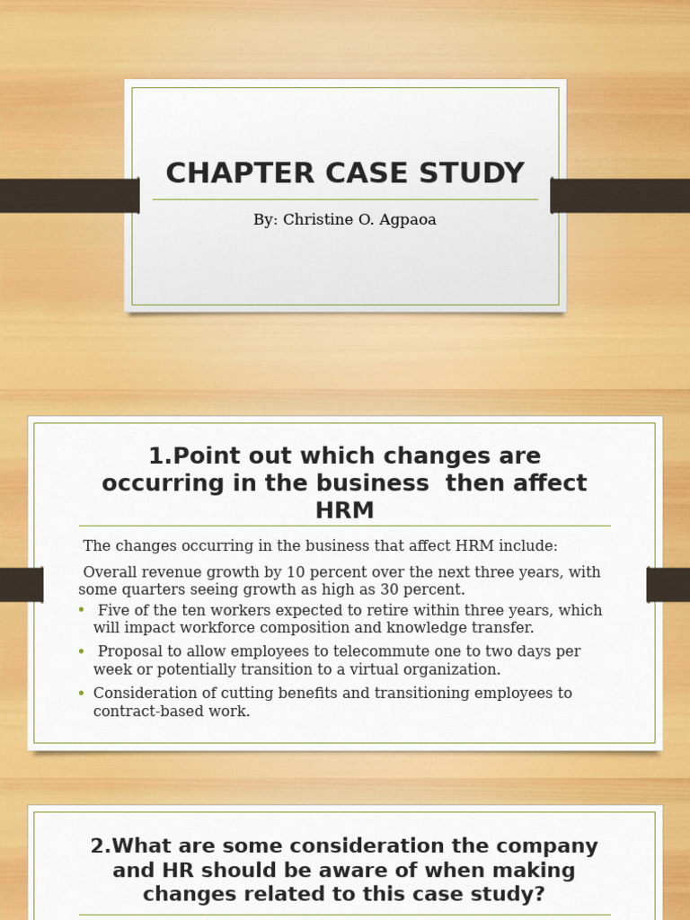 HRM Case Study | PDF | Human Resource Management | Employment