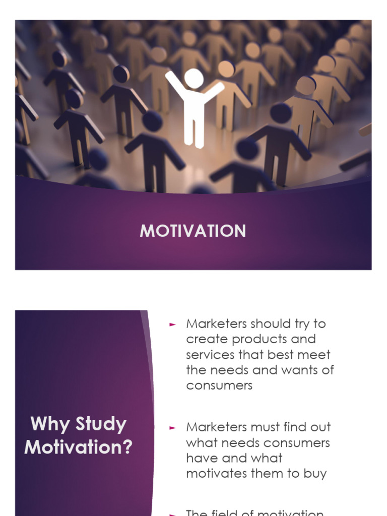 Motivation.pptx | PDF | Motivation | Motivational
