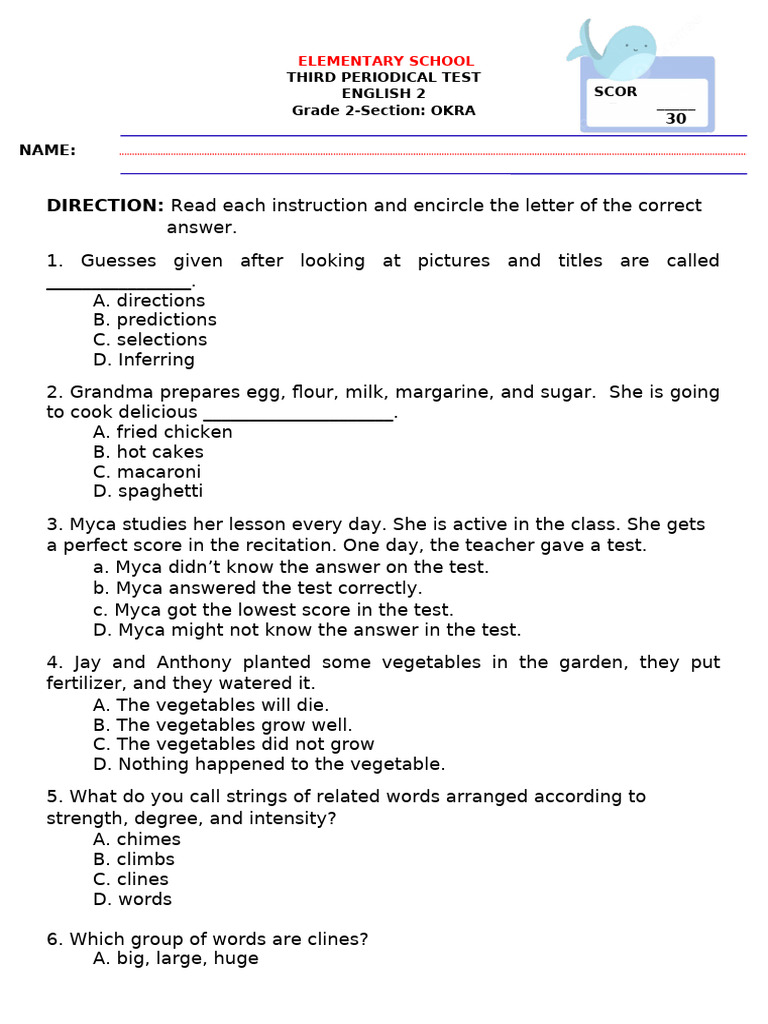 Q3 PT English 2 With Tos and Ak | PDF
