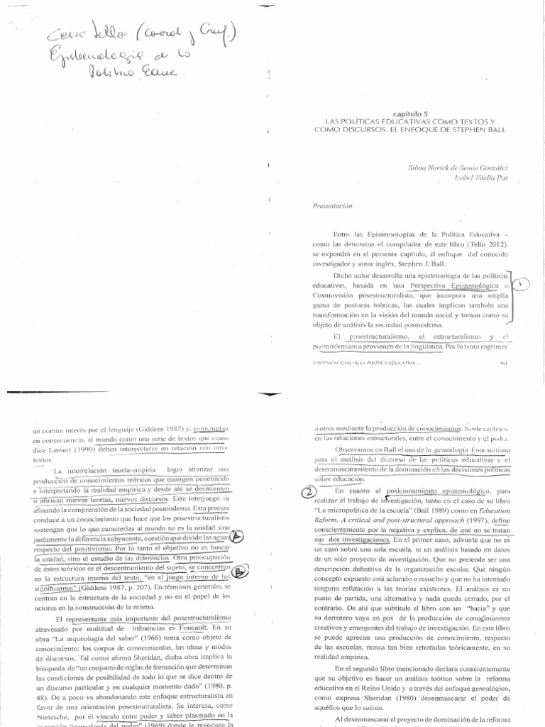 Senen Gonzalez y Vilella | PDF