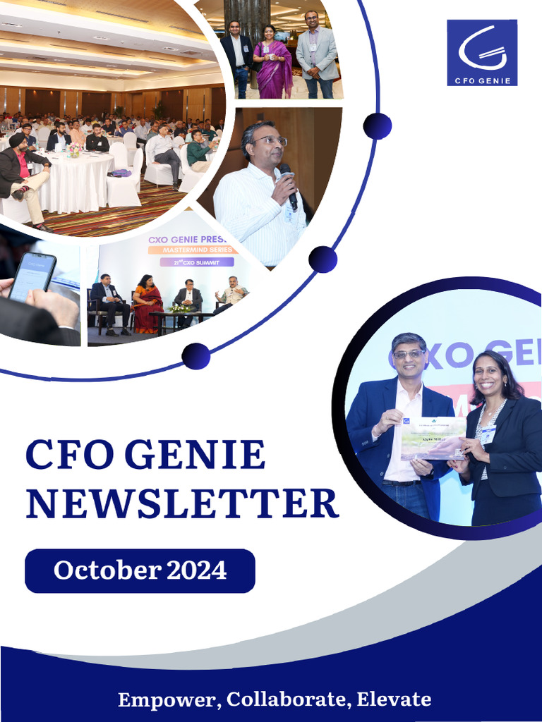 CFO Genie Newsletter - October'24 | PDF | Emotional Intelligence ...