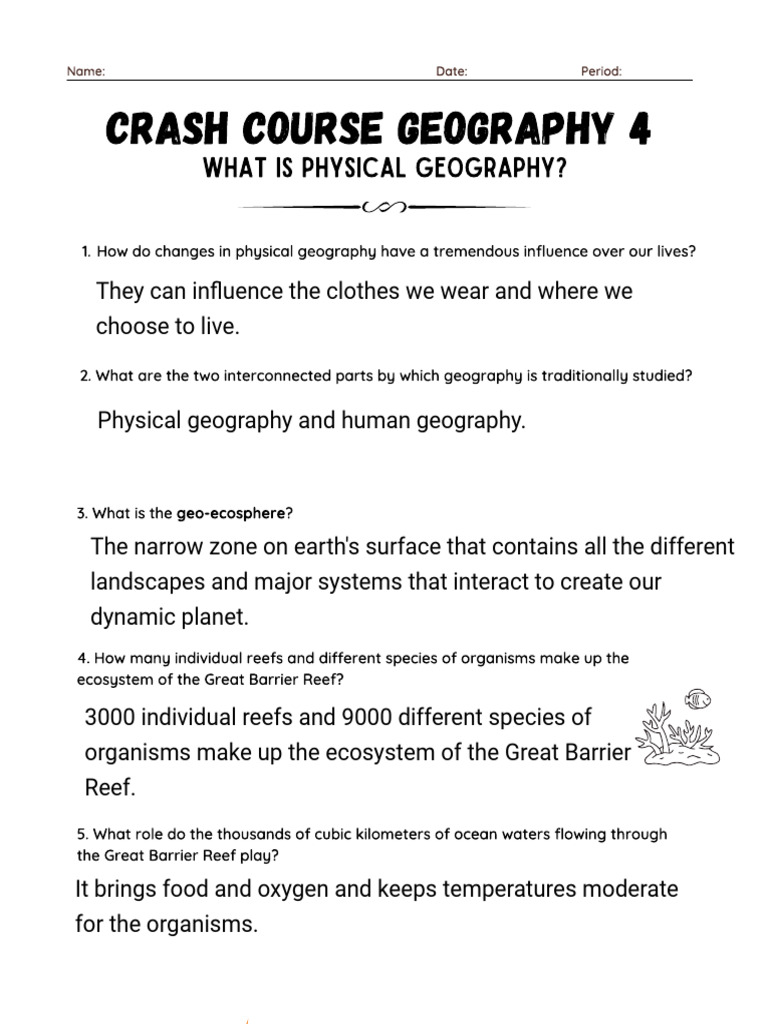 Geography's Impact on Ecosystems and Culture | PDF