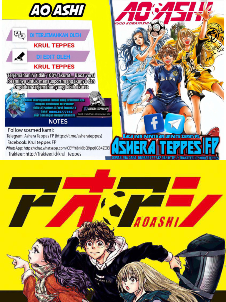 Ao Ashi ch.222 | PDF
