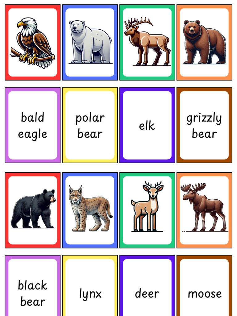 Canadian Wildlife Species List | PDF