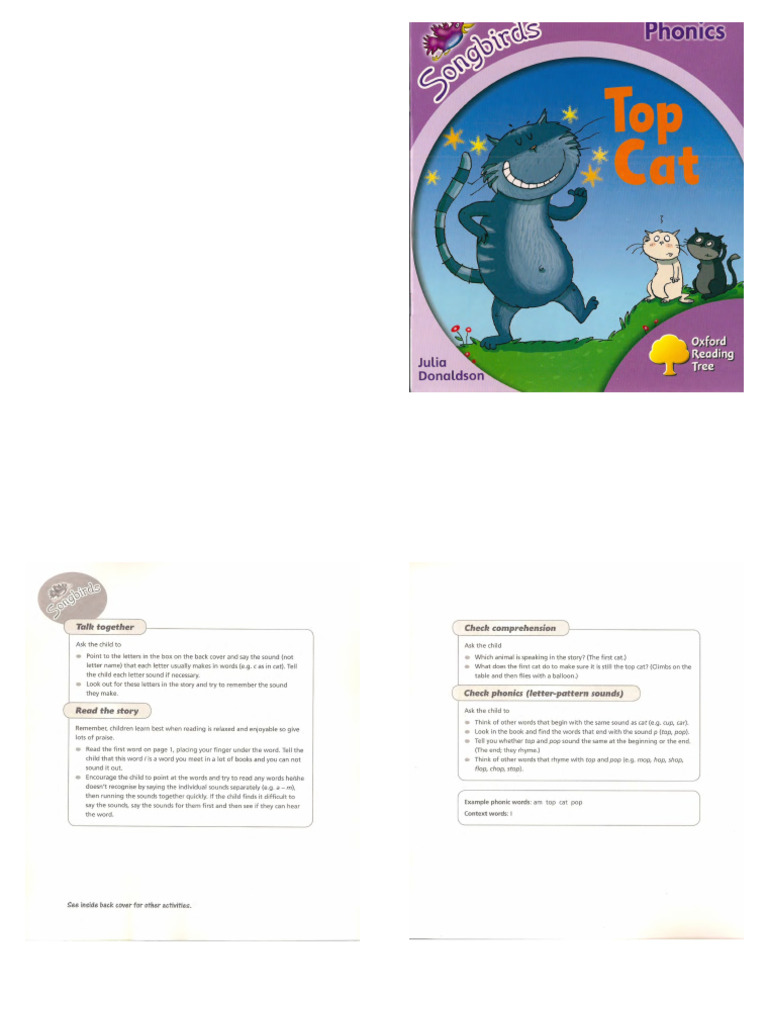 Top Cat. (Stage 1+songbirds Phonics) - Flipbook by Alice G - FlipHTML5 ...