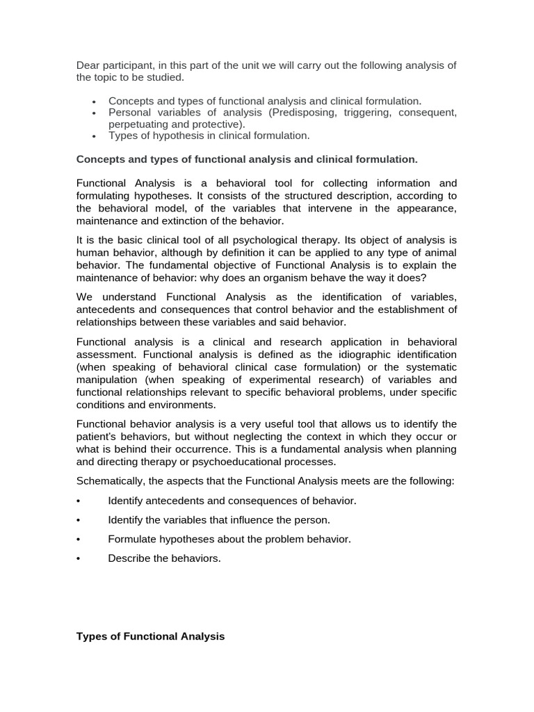 Functional Analysis | PDF | Hypothesis | Causality