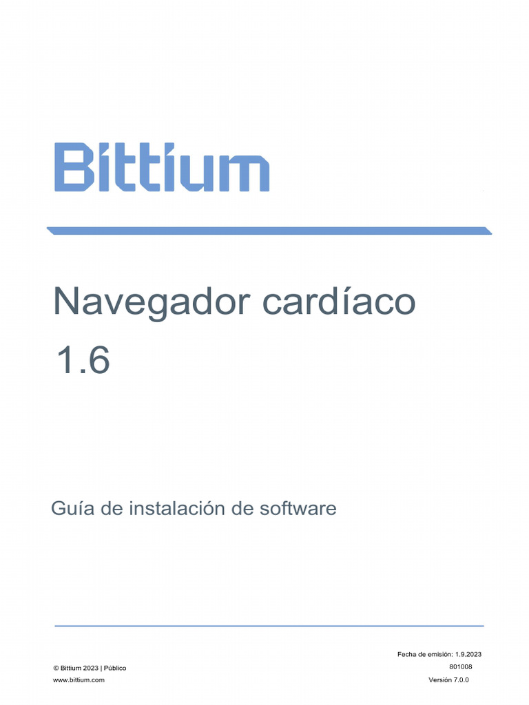 Cardiac Navigator Software Installation Guide ESP | PDF | Servidor ...