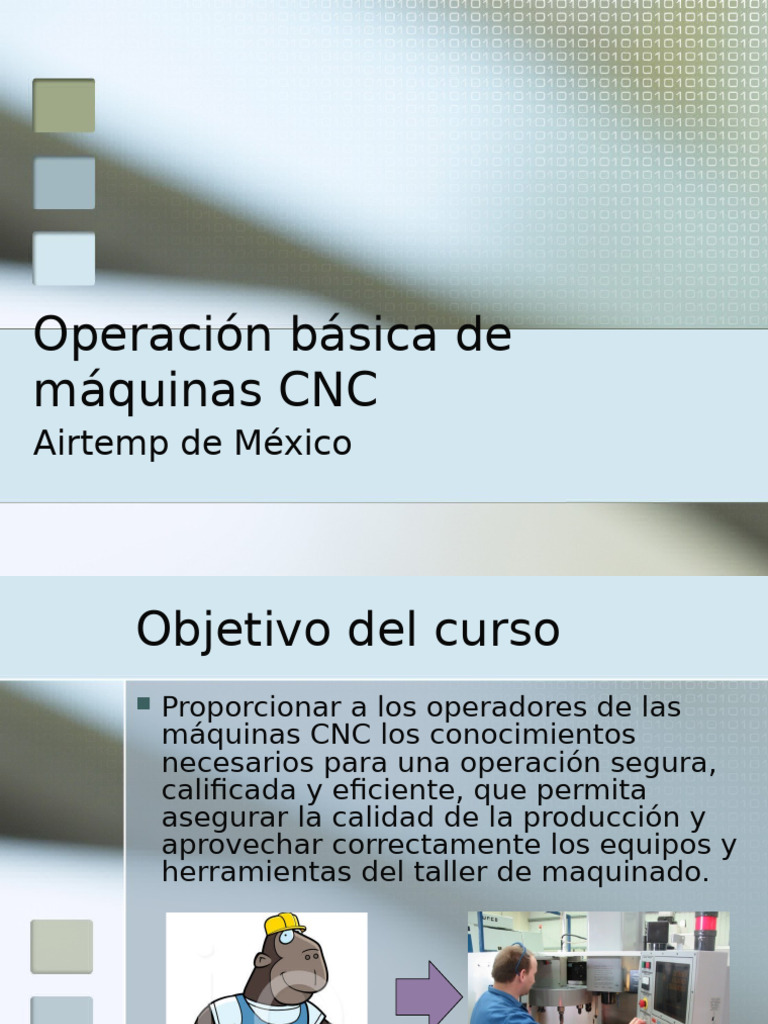 Curso_Maquinado_CNC__1738375328 | PDF | Control numerico | Procesos industriales