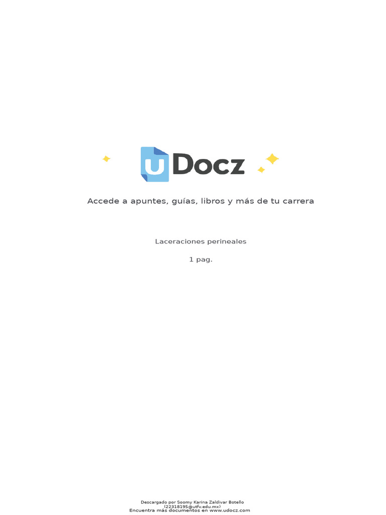 Laceraciones Periane 553225 Downloadable 3178719 | PDF | Vagina | Parto