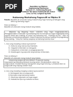 Grade 2 Filipino Module 1 Final | PDF