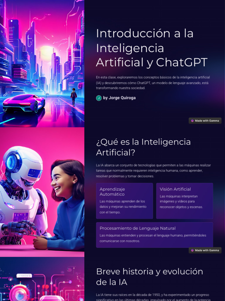 1introduccion A La Inteligencia Artificial y ChatGPT | PDF | Inteligencia artificial ...