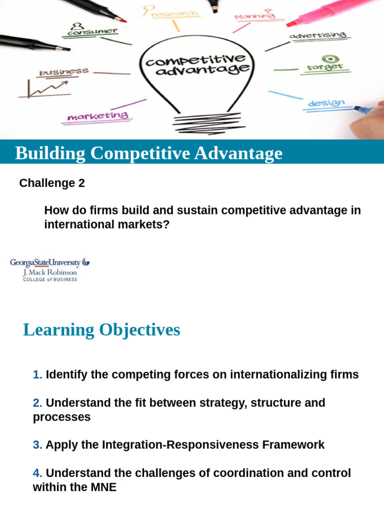 Challenge 2. Building Competitive Advantage 2023 | PDF | Strategic ...
