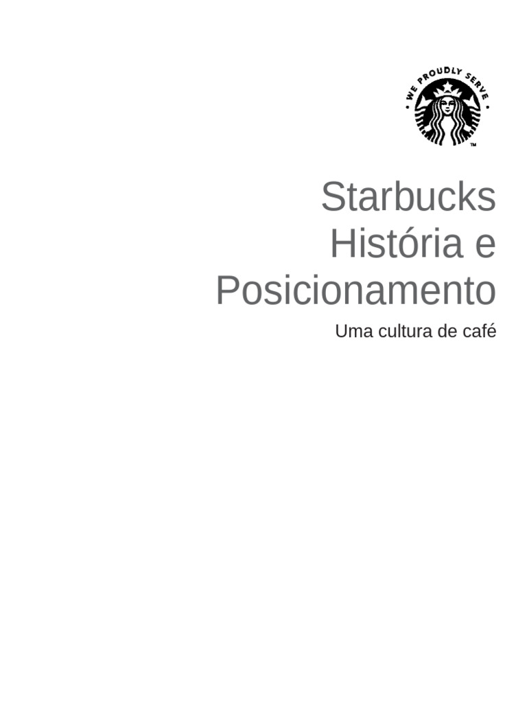 Manual Completo de Treinamento da Starbucks | PDF | Starbucks | Café