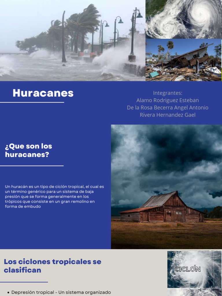 Huracanes | PDF | Ciclones tropicales | Herida