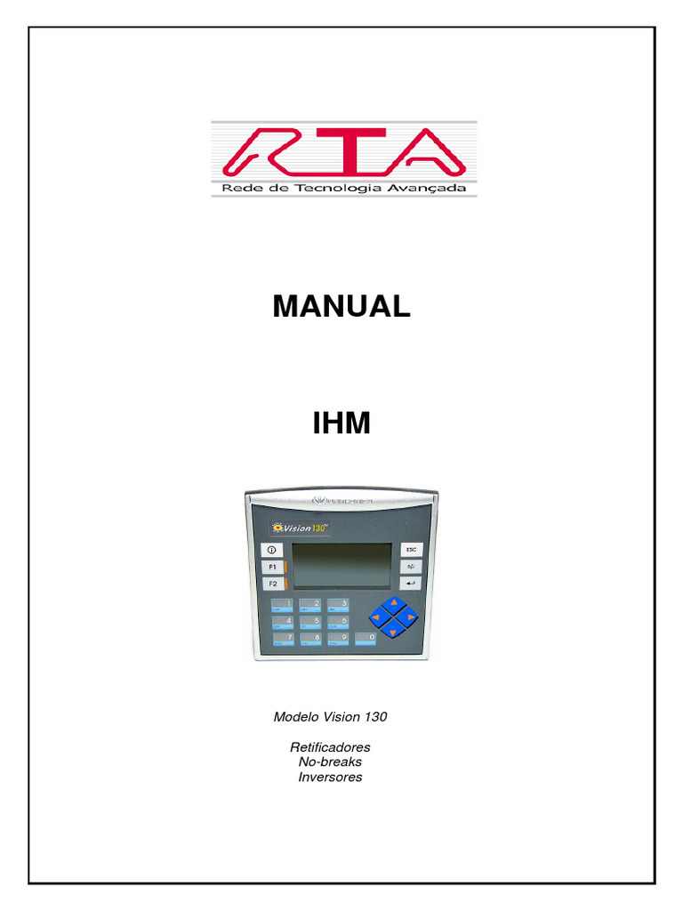 Manual Ihm Portugues - A3 | PDF | Teclado de computador | Máquinas