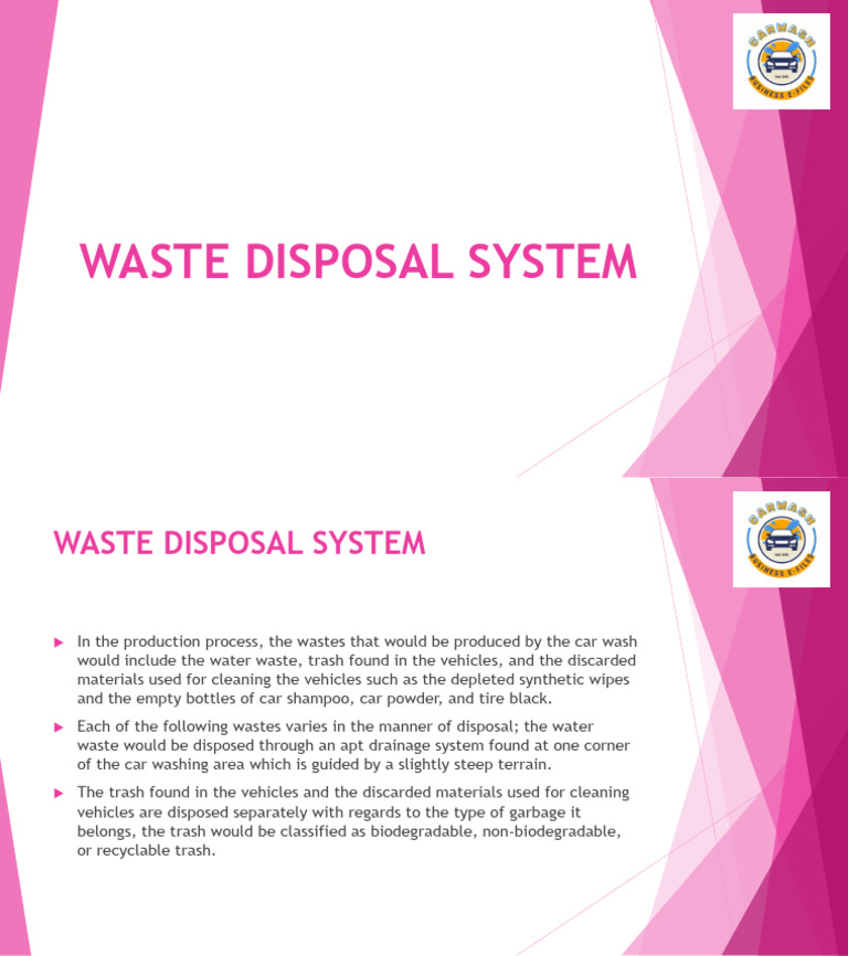 LESSON 11 - WASTE DISPOSAL SYSTEM | PDF