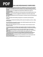 Easy Onsets for Voice Therapy | PDF | Human Voice | Human Throat