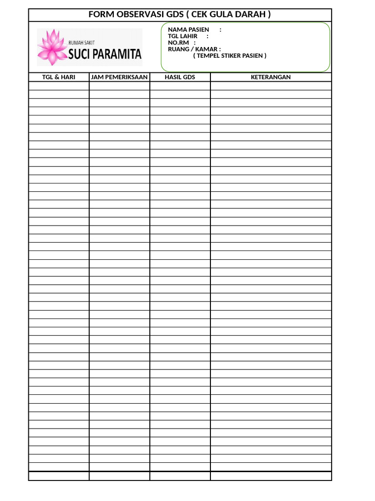 Form Obs GDS | PDF