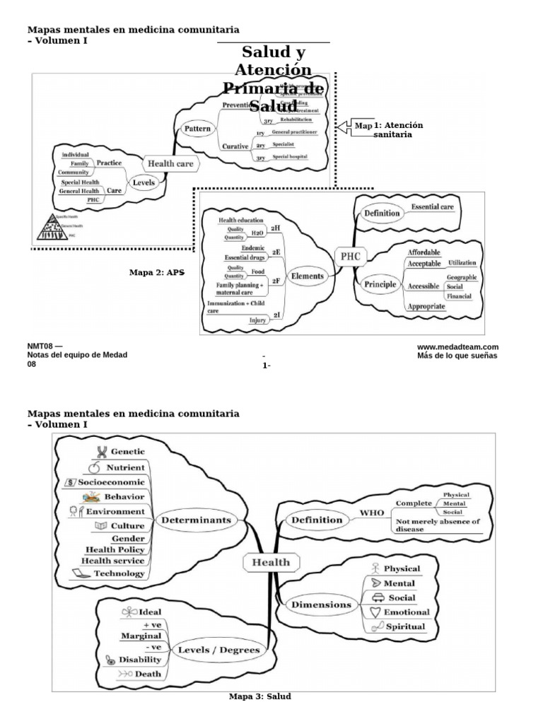 Mapas Mentales en Medicina Comunitaria | PDF | Amamantamiento | Muerte materna