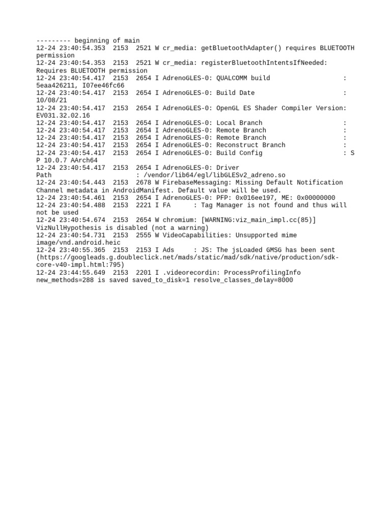 Logcat 1735105254321 | PDF
