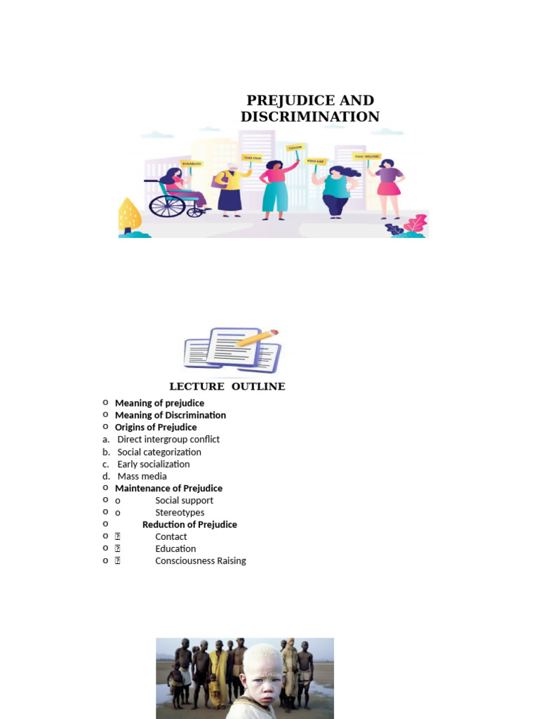 Understanding Prejudice and Discrimination | PDF | Prejudices ...