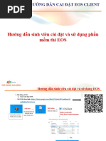 QUY TRÌNH ĐĂNG NHẬP MẠNG THI TRÊN EOS CLIENT | PDF