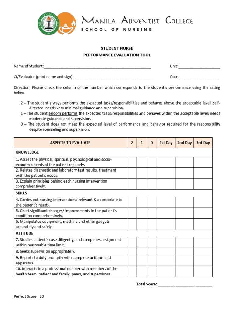 Performance Evaluation | PDF