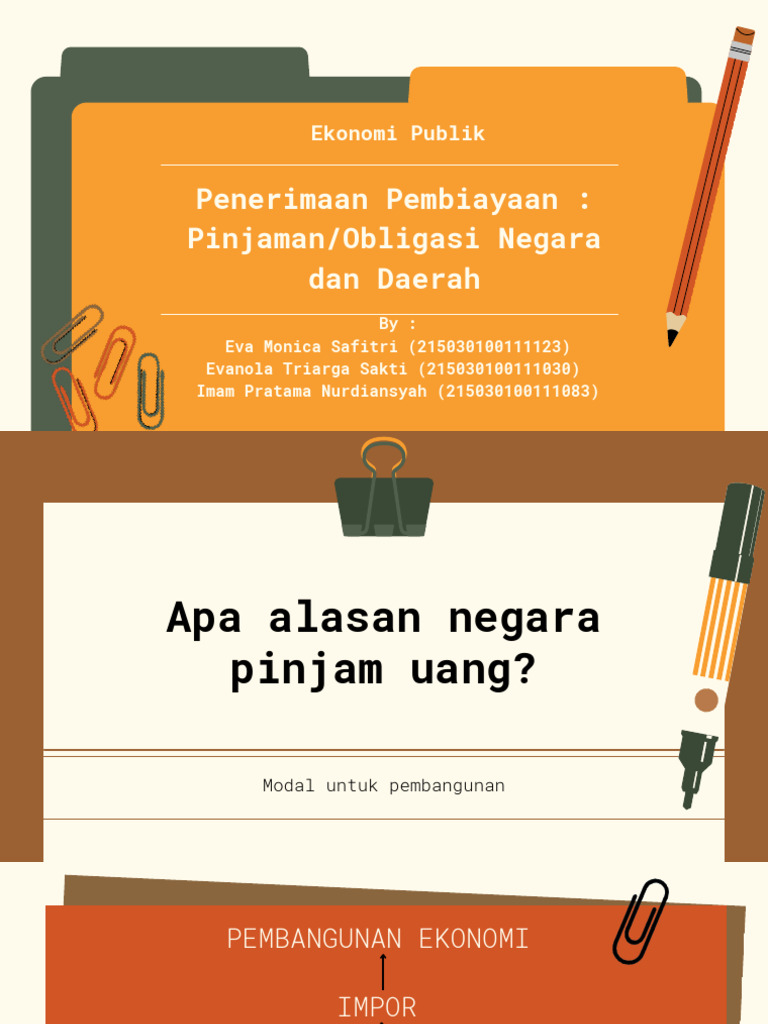 PINjAMAN NEGARA | PDF