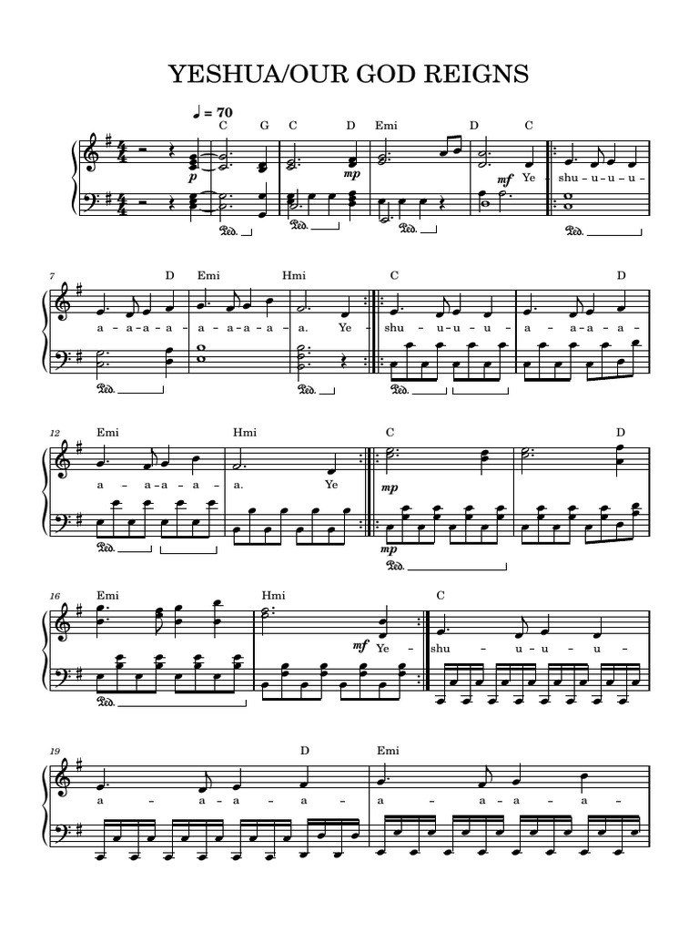 YeshuaOur God Reigns Jesus Imagelet Us Worship | PDF | Apocalypticists ...