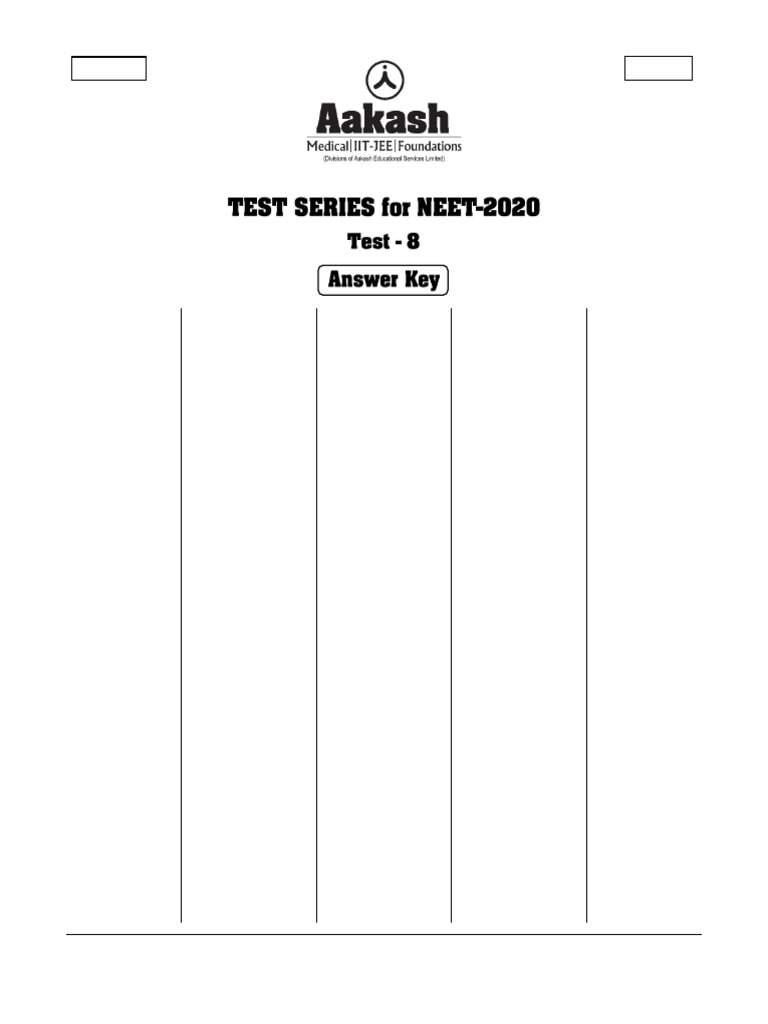 FTS-8 (CODE-A) Solution 14-04-2020 Hindi | PDF | Organic Chemistry | Chemistry