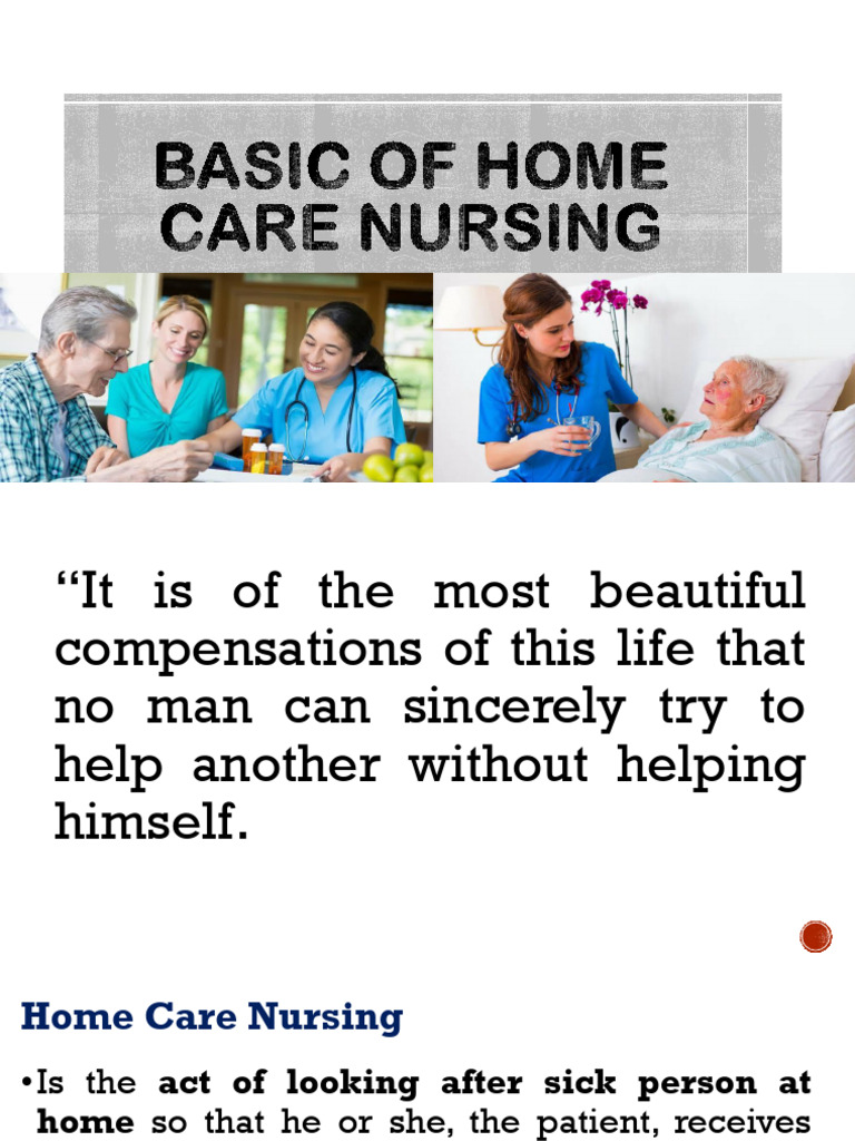 Essential Guide to Home Care Nursing | PDF | Asthma | Nursing