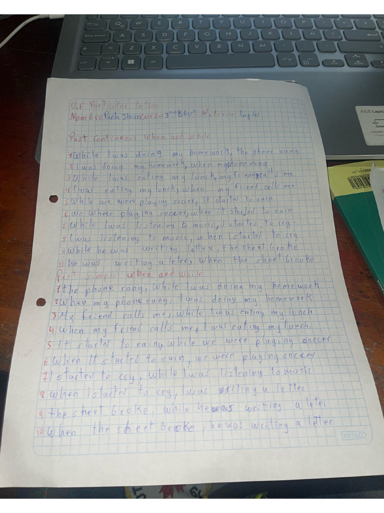 Deber de Ingles | PDF