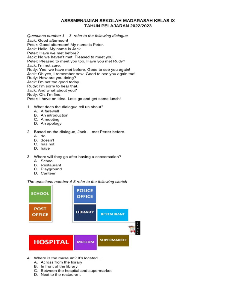 US-UM Assesment AKM 2023 | PDF | Snake | Mosque